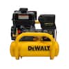 DEWALT 4 Gal. 155 PSI Kohler Gas Powered Oil Free Portable Air ...