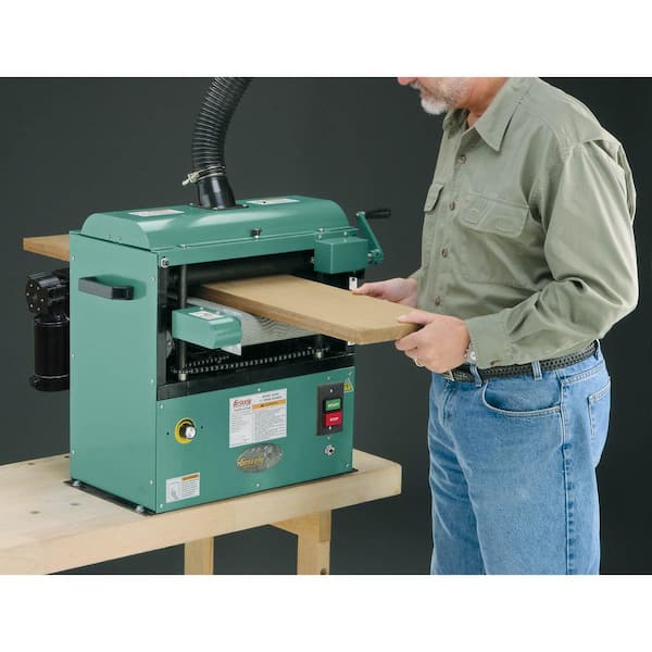 Grizzly Industrial 12 in. 1 1 2 HP Baby Drum Sander G0459 The Home Depot