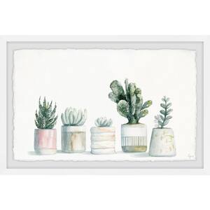 "Frosty Succulents" by Eyre Tarney Framed Nature Art Print 24 in. x 36 ...