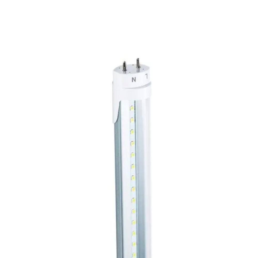 Viribright 18-Watt T8 LED Light Bulb Tube 4 ft. T8 2340-Lumens Clear ...