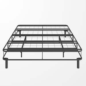Hollywood Bed Frame Emerge Black Steel Frame Twin XL Platform Bed with ...