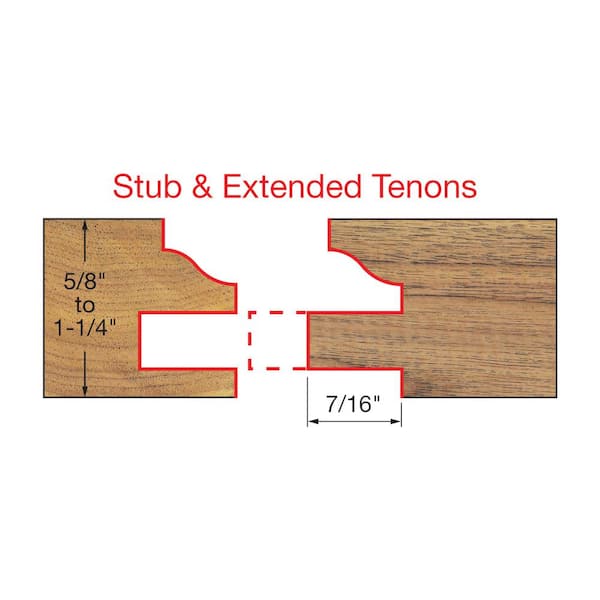 DIABLO Door Router Bit Set (3-Piece) DR97260 - The Home Depot