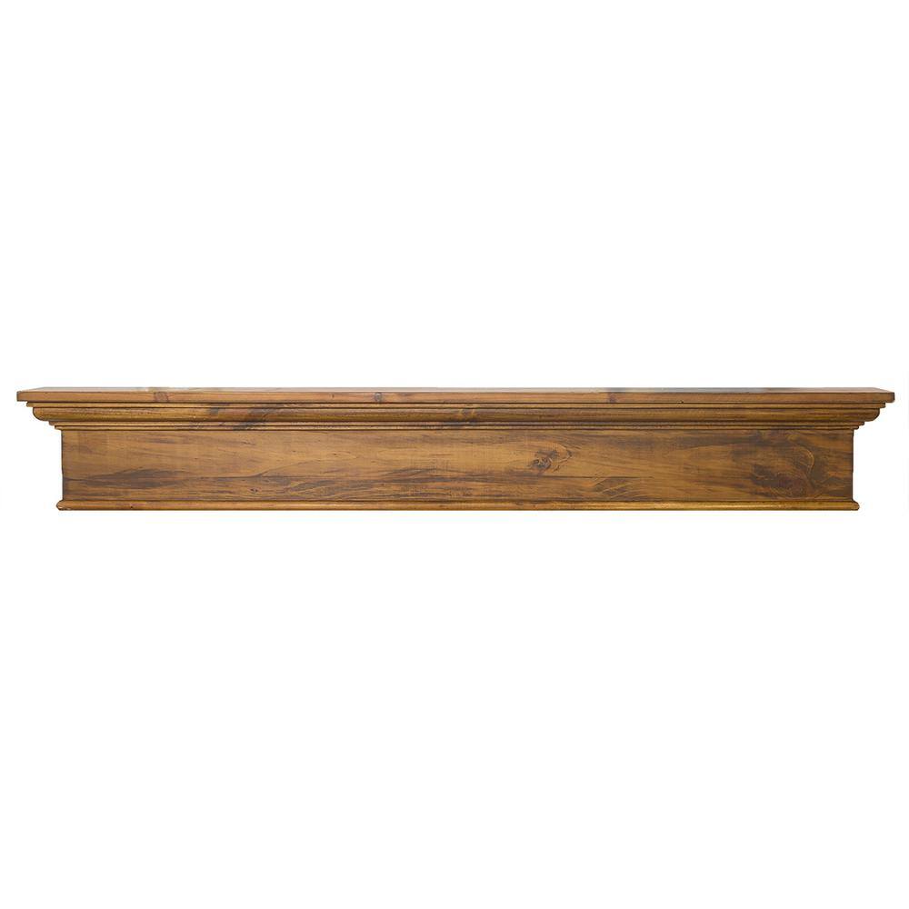Have a question about Barton 60 in. W Floating Vintage Wood Fireplace ...