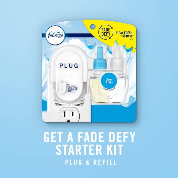 Febreze Noticeables Dual Scented Oil Warmer Plug-In Air Freshener ...