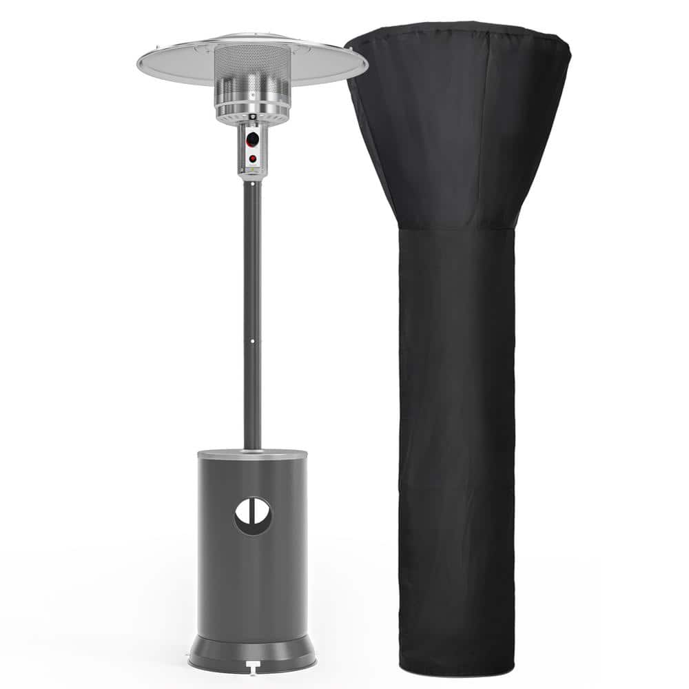 PamaPic 48000 BTU Gray Propane Patio Heater with Cover PH-SXG-MH3 - The ...