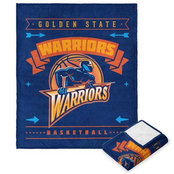 THE NORTHWEST GROUP NBA Hardwood Classic Warriors Multicolor Polyester ...