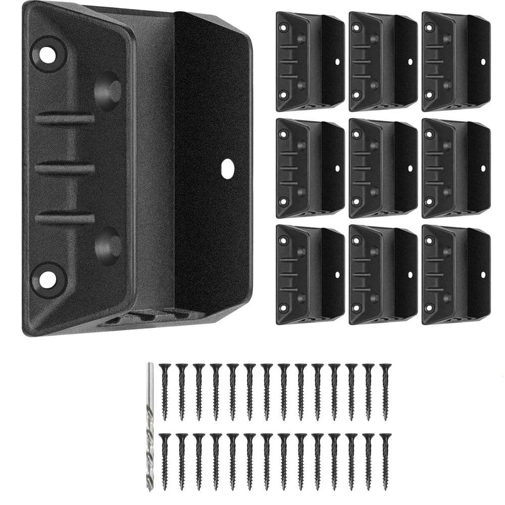 Afoxsos 20-Pack Extra Thick Aluminum Deck Railing Bracket Connectors ...