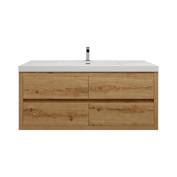 BV Better Vanity Louis 47 in. W x 20 in. D x 22 in. H Single Sink ...