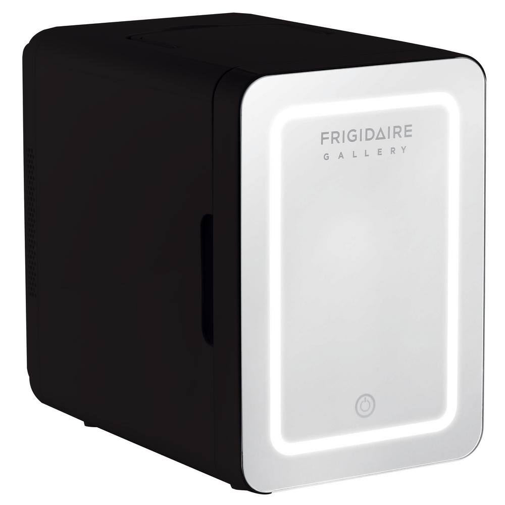 Frigidaire 12 in. 1 cu. ft. 9-Can Beauty Light Up Mini Refrigerator in ...