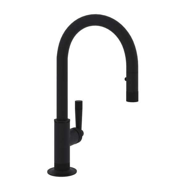 ROHL Michael Berman Graceline Single-Handle Bar Faucet in Matte Black ...