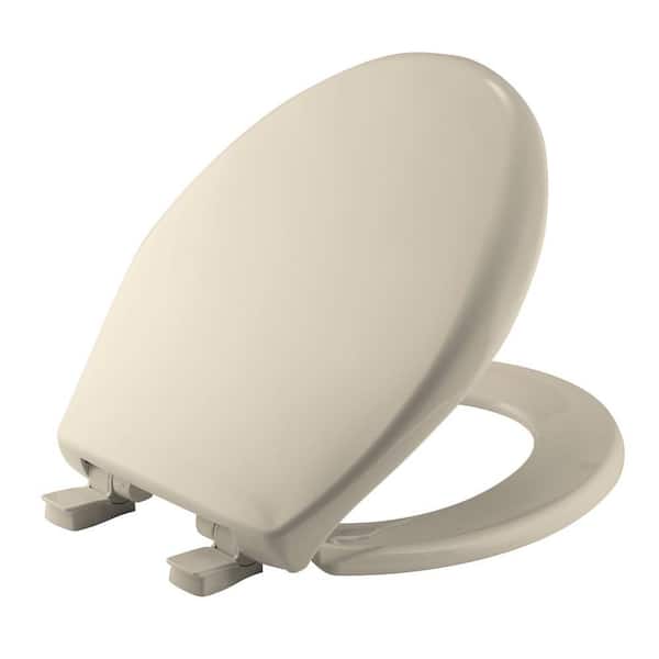 Church Affinity Round Closed Front Toilet Seat in Almond 300E3 146 ...