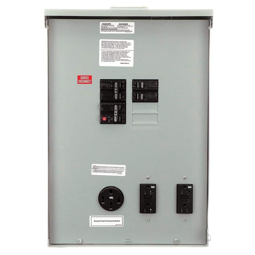 Midwest Electric Products 100 Amp 6-Space 12-Circuit Main Breaker ...