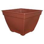 Dynamic Design Newbury 14.88 in. x 11 in. Terracotta Resin Deck Box ...