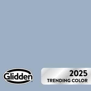 Glidden 8 oz. PPG1163-4 Sterling Silver Satin Interior Paint Sample ...