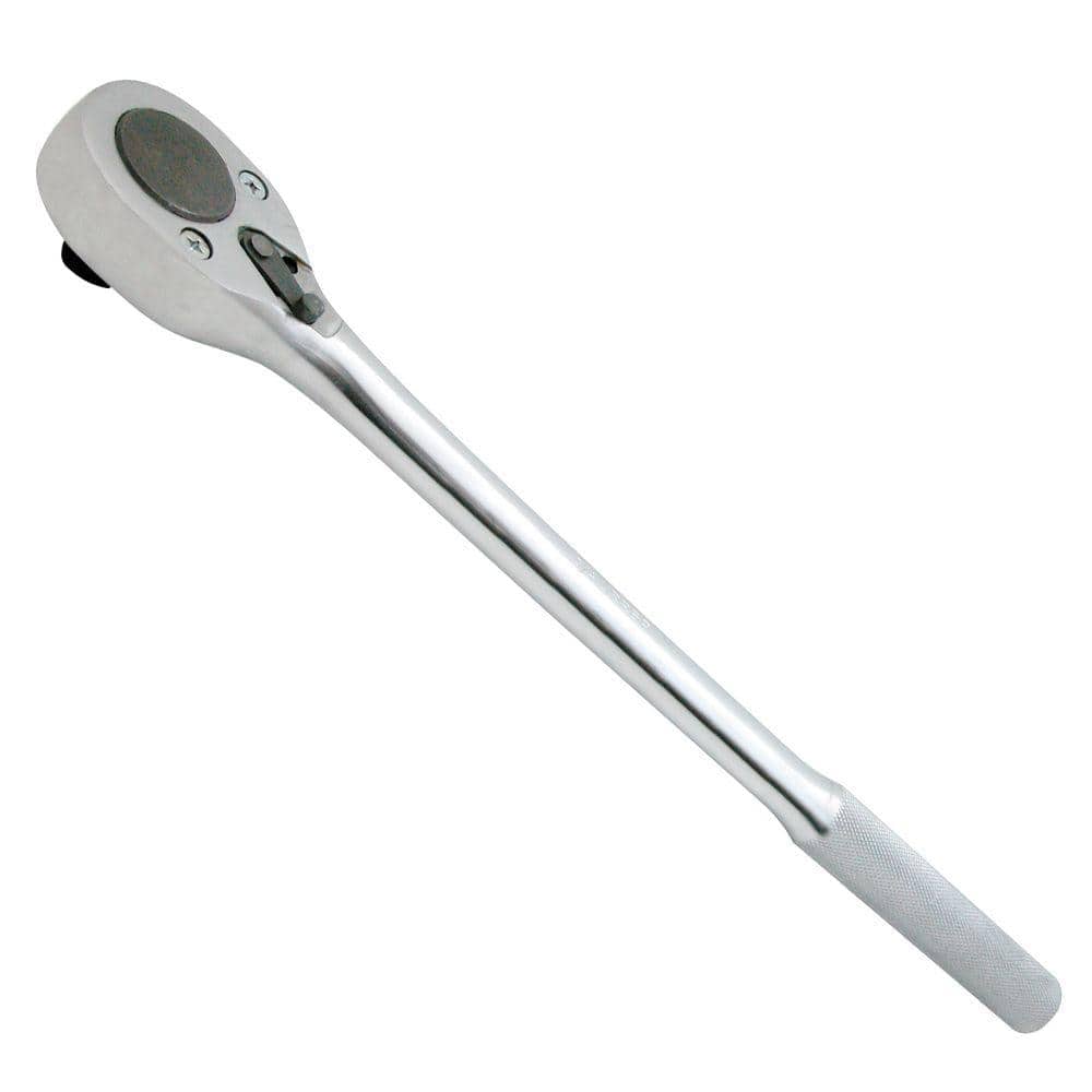 URREA 3/4 in. Drive Reversible Chrome Ratchet 5649 - The Home Depot
