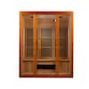Maxxus Alpine Lifesauna 3-Person Infrared Sauna with 5 Dual Tech ...