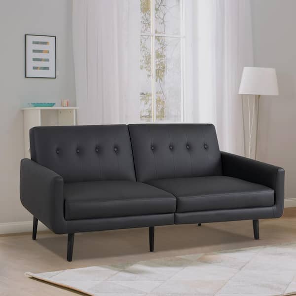 Leather futon near me store