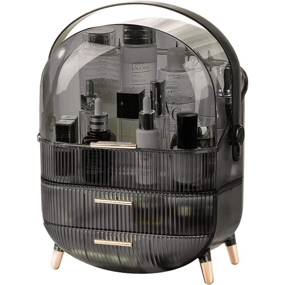 CLAVIE Cosmetics Storage Box Cosmetic/Vanity Organizer with Lid and ...