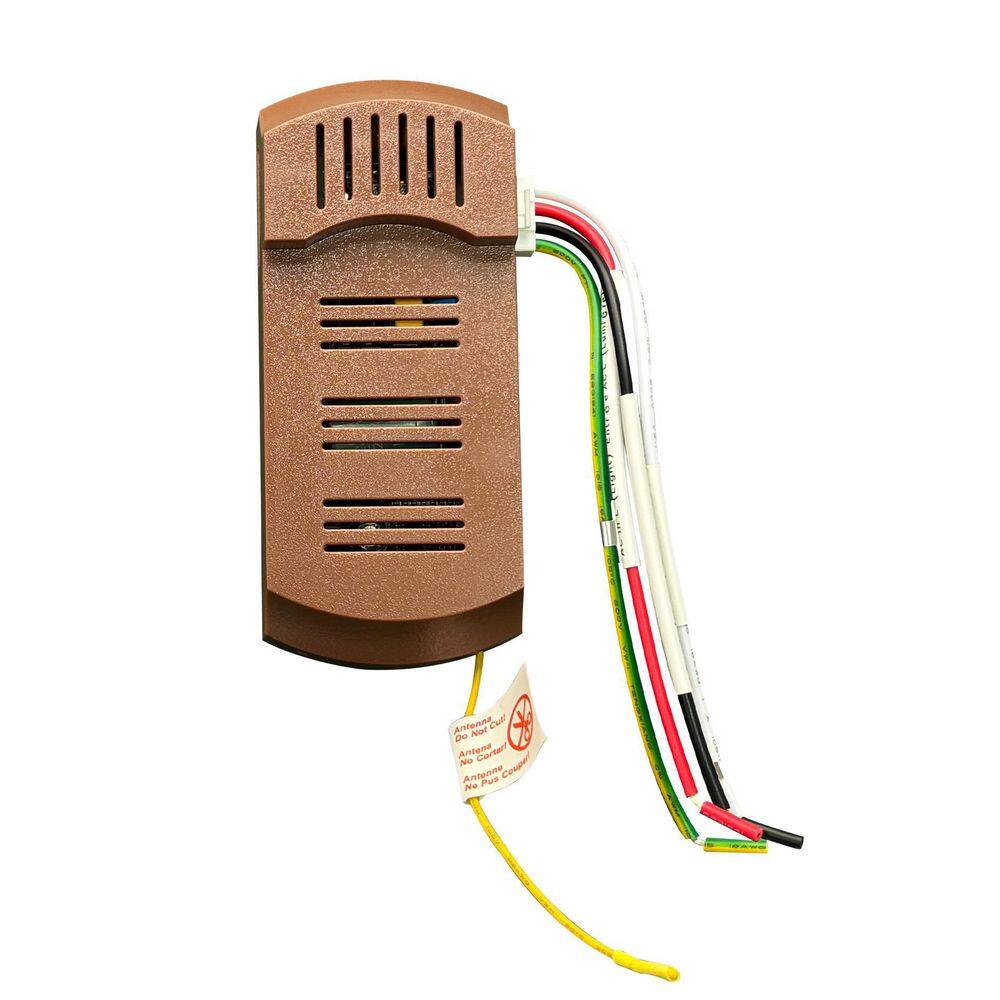 Black 6-Speed Damp Rated Dorsey Ceiling Fan Receiver 38927200-R - The ...