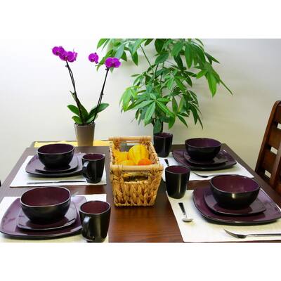 Purple - Dinnerware Sets - Dinnerware - The Home Depot