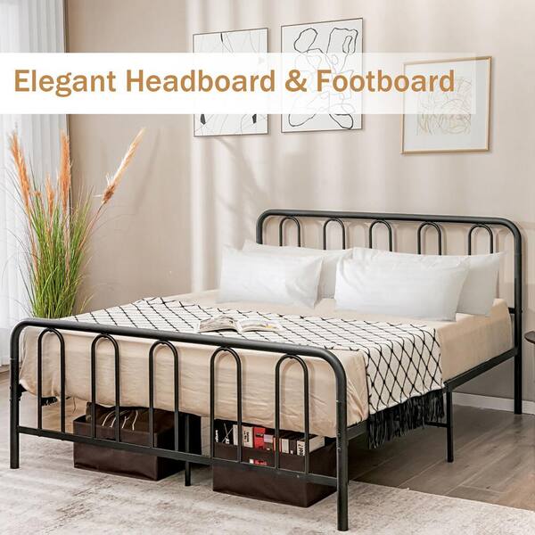 Stylish steel bed store