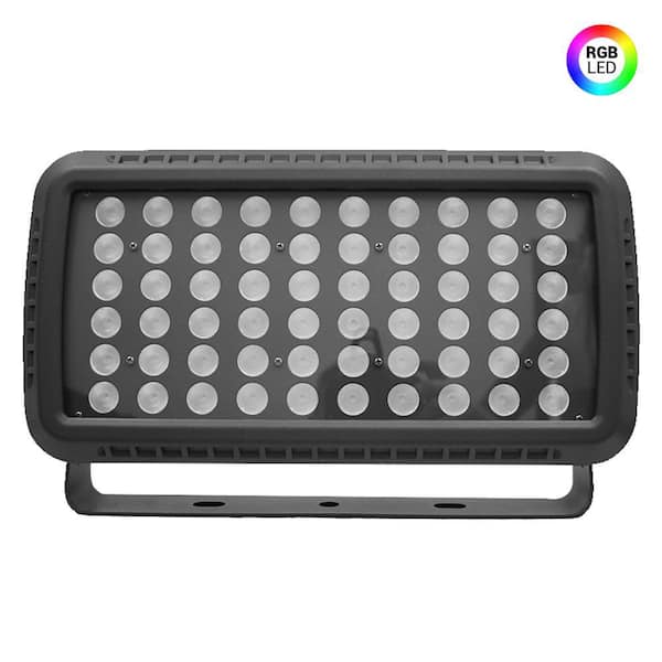 BEYOND LED TECHNOLOGY Lsl 100-Watt 36° Grey Housing RGB Color Outdoor ...