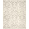 SAFAVIEH Martha Stewart Whetstone Gray 9 ft. x 12 ft. Floral Area Rug ...