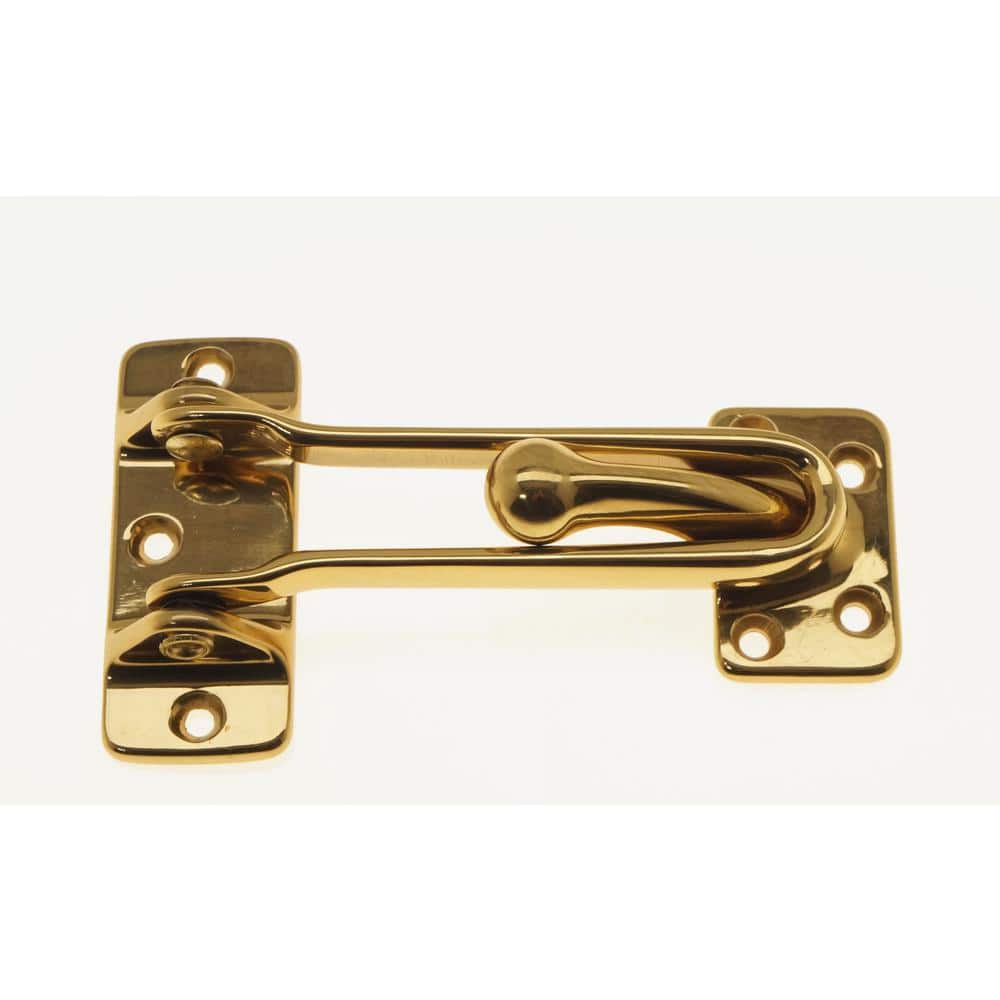 idh by St. Simons Solid Brass Security Guard in Polished Brass 28061 ...