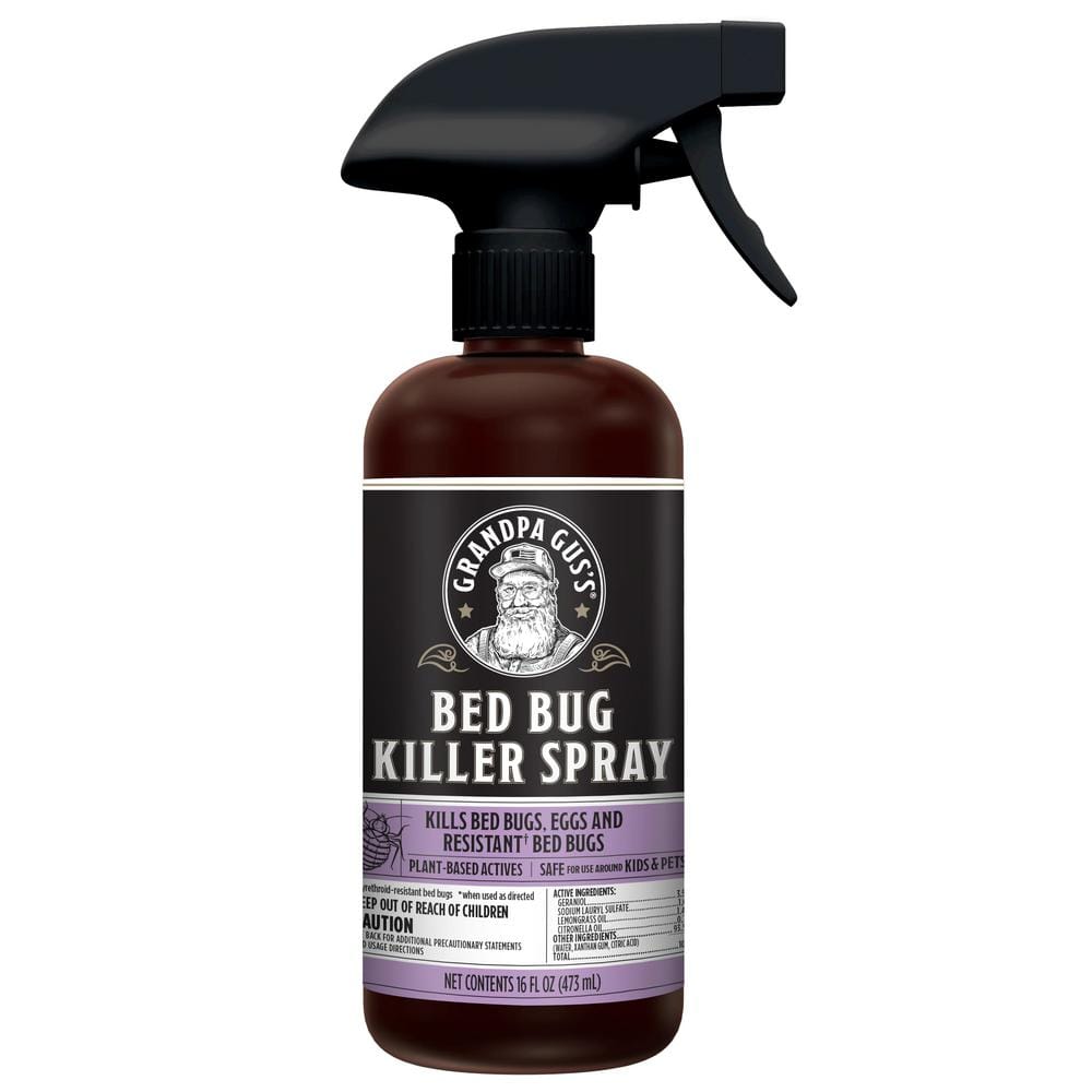 GRANDPA GUS'S 16 oz. Bed Bug Killer Insect Spray GBK-16-6 - The Home Depot