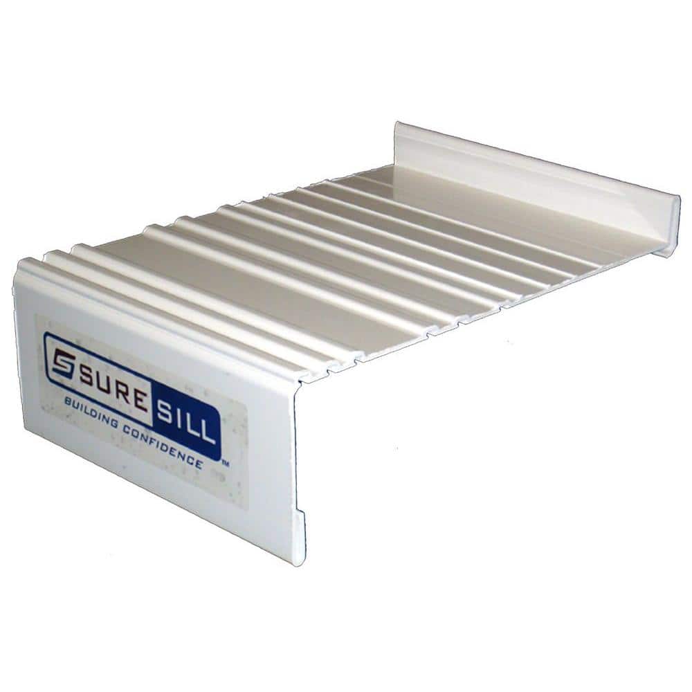 SureSill 6-9/16 in. PVC Extension Coupling for SureSill Sloped Sill ...