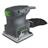 Genesis 1.3 Amp 1/4 Sheet Palm Sander with Palm Grip, Dust-Protected ...