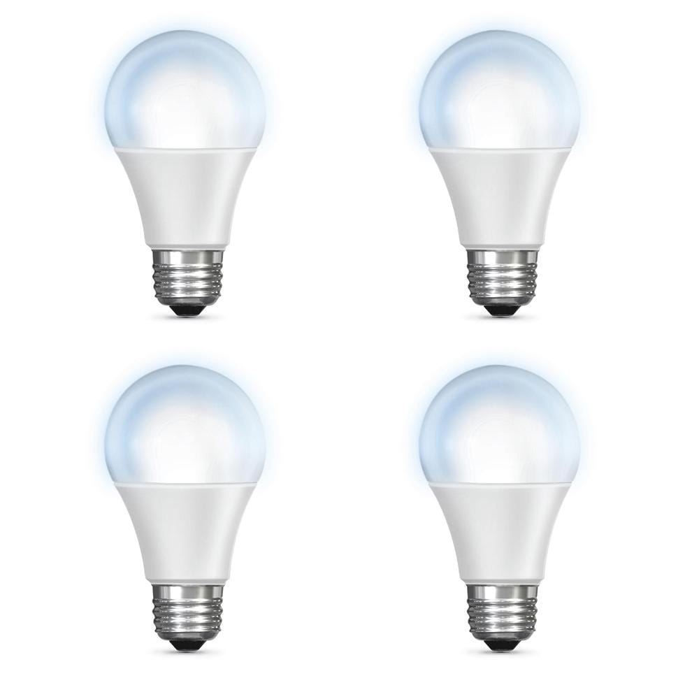 Feit Electric 60-Watt Equivalent A19 Smart Wi-Fi Dimmable E26 LED Light ...