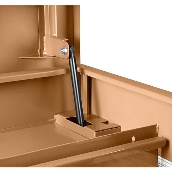 Knaack 49 in. W x 30 in. L x 60 in. H, Steel Jobsite Storage Piano Box ...