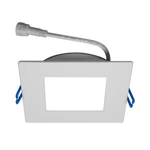 NICOR 3 in. Round 2700K Remodel IC-Rated Recessed Integrated LED Edge ...