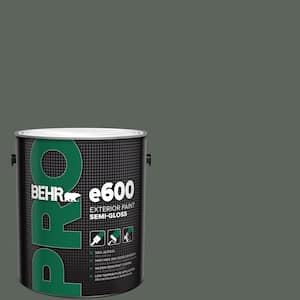 BEHR PRO 1 gal. #PPF-45 Woodland Moss Low Luster Exterior Paint PR62301 ...