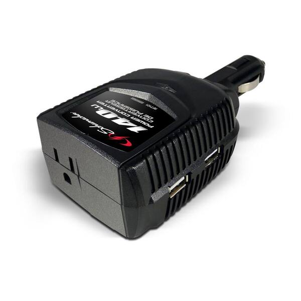 Schumacher Battery Extender 140-Watt Dual USB Port with 120-Volt AC ...