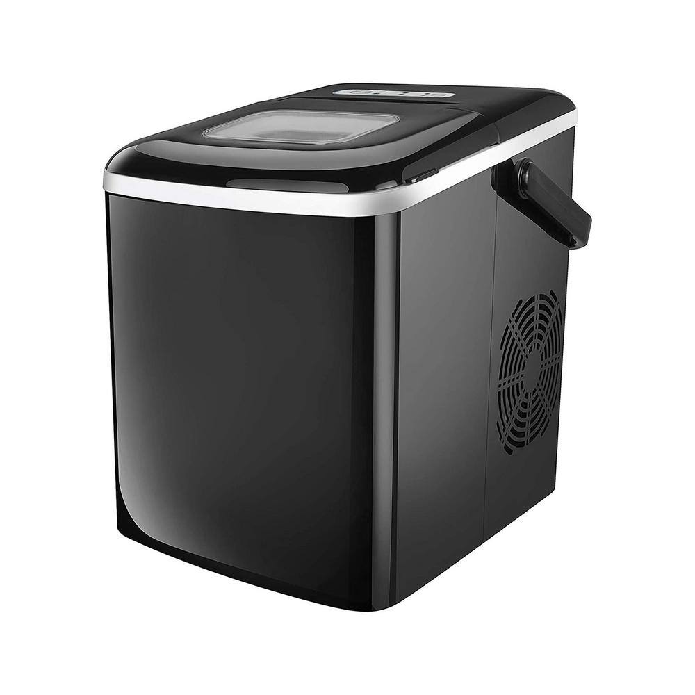 Maincraft 12 in. 26 lbs. Portable Ice Maker in Black D01-SA02 - The ...