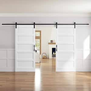 easelife 48 in. x 96 in. 5-Panel Solid MDF White Finished Interior ...