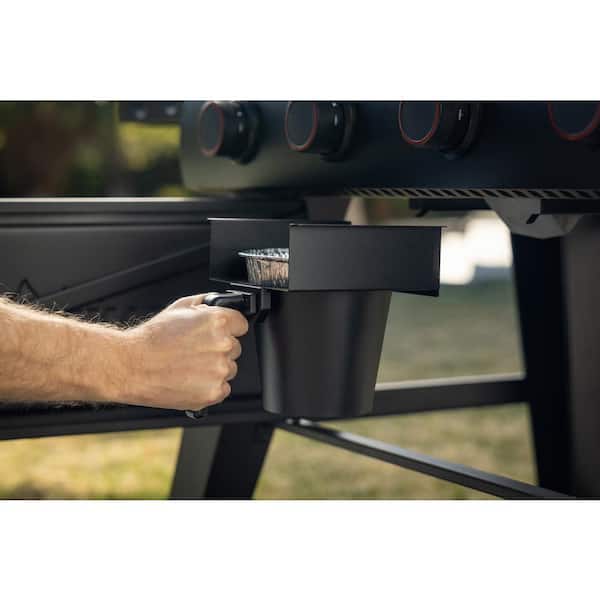 Camp Chef Gridiron 36 Flat Top 4-Burner Propane Griddle Grill in Black ...