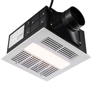 SKYSHALO Bathroom Exhaust Fan 110 CFM Ceiling No Cut Installation ...