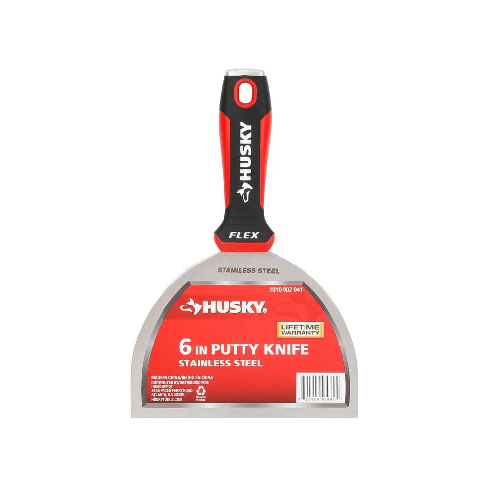 Husky HUSKY SS FLEX PUTTY KNIFE 6 IN 91415 - The Home Depot