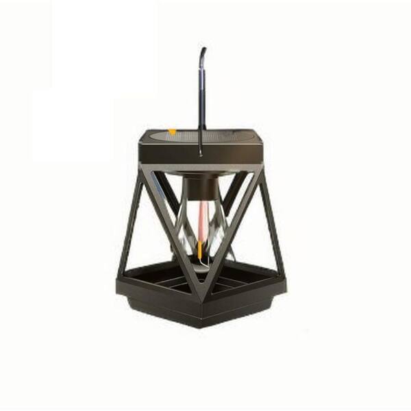 Hanging Solar Lights Outdoor Decorative Solar Lantern Waterproof Metal ...