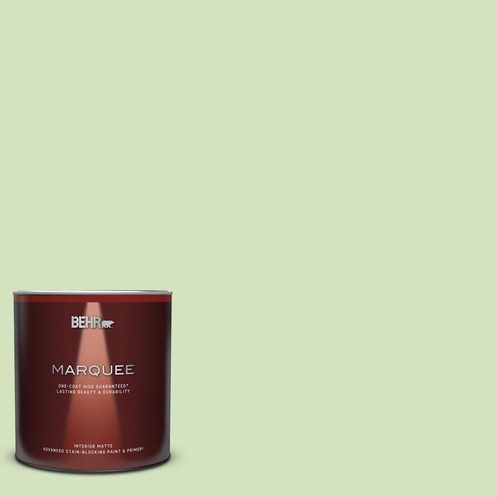 BEHR MARQUEE 1 qt. #P380-3 Irish Folklore Matte Interior Paint & Primer ...