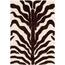 SAFAVIEH Cambridge Ivory/Brown 8 ft. x 10 ft. Animal Print Area Rug ...