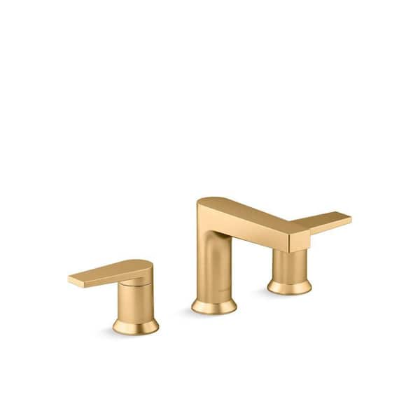 Reviews for KOHLER Taut 8 In. Widespread Double Handle Bathroom Sink ...