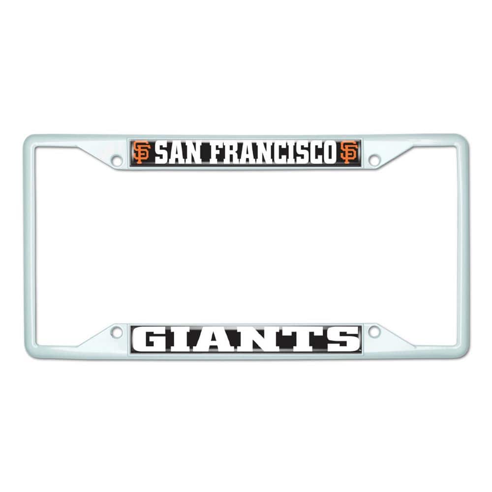FANMATS Universal Fit MLB - San Francisco Giants License Plate Frame ...