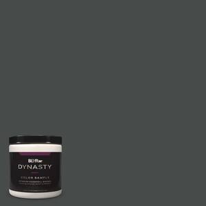 BEHR DYNASTY 8 oz. #N450-7 Astronomical Satin Enamel Stain-Blocking ...