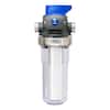 Culligan Sediment Valve-in-Head Filter Clear Housing with P5 Cartridge ...