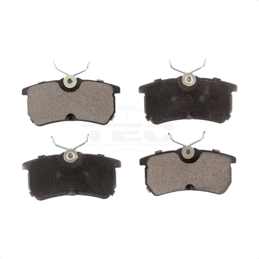 TEC Rear Ceramic Disc Brake Pads For Ford Focus Fiesta TEC-886 - The ...