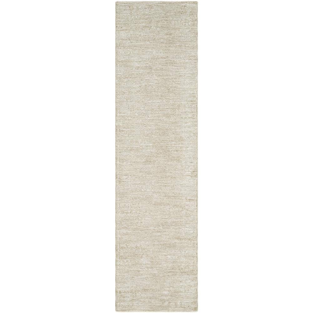 Livabliss Masterpiece Gray Traditional 2 ft. x 7 ft. Indoor Area Rug ...
